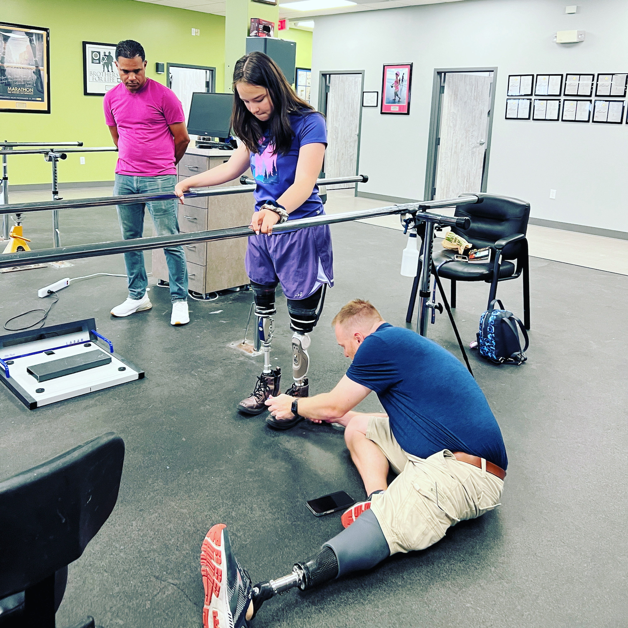 Trying Out New Prosthetic Components – Prosthetic & Orthotic Associates